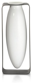 Philippi FLOAT Váza vysoká 9x7x22,6 cm bílá