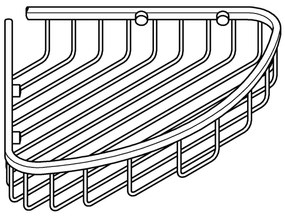 GROHE 41172000 - Rohová polička QUICKFIX START COSMOPOLITAN 30,3 × 5,3 cm chrom