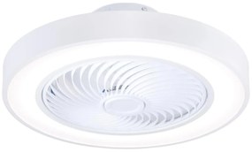 Brilagi-LED Stmívatelné svítidlo s ventilátorem LED/30W/230V 3000-6500K bílá+DO