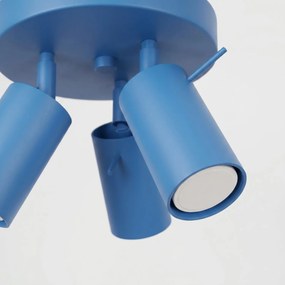 Sollux Lighting Stropní svítidlo RING 3P azurové