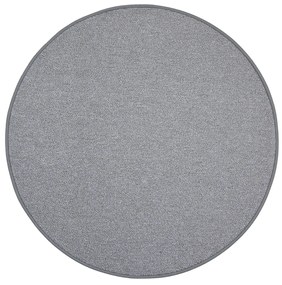 Vopi koberce Kusový koberec Porto šedý kruh  - 100x100 (průměr) kruh cm