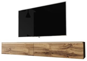 Expedo TV stolek MENDES D 180, 180x30x32, dub wotan + LED