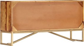 Příborník 118 x 30 x 60 cm masivní akáciové dřevo 247997