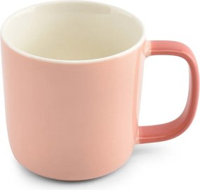 Růžový hrnek z kostního porcelánu 370 ml Mae – ONA