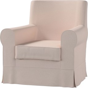 Potah na křeslo IKEA Ektorp Jennylund barva růžová látka pletený vzor