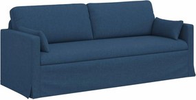 Set pohovek 2 ks Modrá textil 3407587