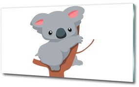 Wallmuralia Fotoobraz na skle Koala na stromě 100x50