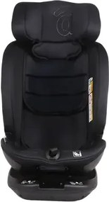 Asalvo PANAFIX černá / Autosedačka / 40-150 cm / Otočná 360° / Isofix