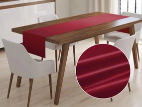 Biante Saténový běhoun na stůl polyesterový Satén LUX-022 Vínově červený 20x120 cm
