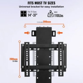 Motorizovaný TV zdvih Délka zdvihu 50,8 cm