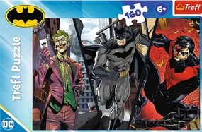 Trefl - Puzzle - Batman v akci / 160 dílků / 41 x 27.8 cm / věk 6+