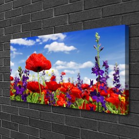 Obraz na plátně Květiny 120x60 cm