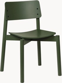 Stohovatelná dřevěná jídelní židle Wem