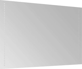 Koupelnové zrcadlo s LED osvětlením 90 x 60 cm 151733