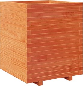 Zahradní truhlík voskově hnědý 60x60x72,5 cm masivní borovice 3282581