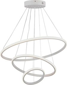 LED Solution Bílé závěsné LED svítidlo kulaté 60cm 32W 8018