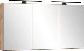 XXXLutz ZRCADLOVÁ SKŘÍŇKA, dub wotan, 120/64/20 cm Held - Online Only koupelnové skříňky - 000307017903