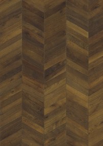 Dřevěná podlaha Dub Chevron Dark Brown - přírodní olej - 151XADEKWFKW180