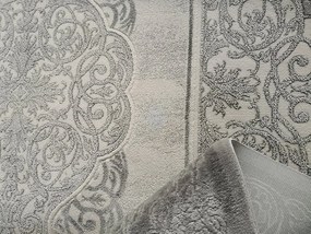 Berfin Dywany, Kusový koberec Dizayn 7417 Grey, 200x290, šedá, ložnice