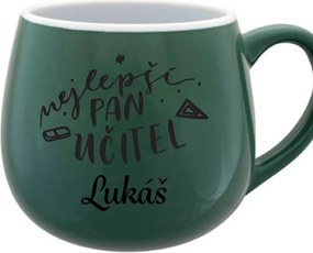 Personalizovaný keramický hrneček - NEJLEPŠÍ PAN UČITEL