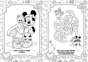 JIRI MODELS Omalovánky A4 se samolepkami Disney Minnie Mouse 8