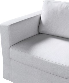 Potah na pohovku IKEA  Karlstad 2-místná , nerozkládací, dlouhý barva šedá látka pletený vzor