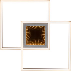 Livarno Home Stropní LED svítidlo „Infinity Mirror“ (Čtvercová)