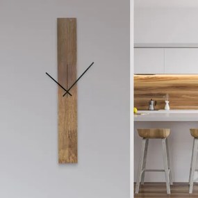Elegantní dřevěné nástěnné hodiny černý I SENTOP MAS019-TERRA