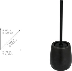 WC kartáč s keramickou nádobou NERNO, Ø 10,5 cm