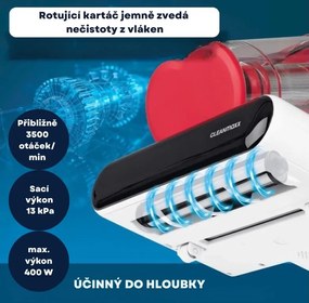 CleanMaxx Cyklónový sterilizační a dezinfekční vysavač s UV-C světlem DES-15061
