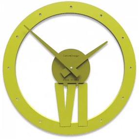Designové hodiny 10-015 CalleaDesign Xavier 35cm (více barevných variant) Barva zelená oliva-54