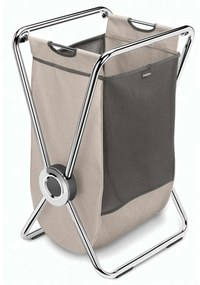 Simplehuman - Koš na prádlo, 75x42x51 cm, hnědá/ocel LT1008