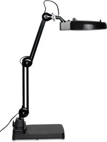 Maul Viso černá / Lupová stolní LED lampa / 3 dioptrie / 660 lm / 6500