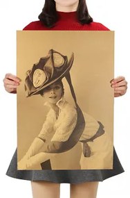 Plakát Audrey Hepburn 51,5x36cm Vintage č.15