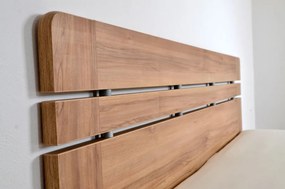 BMB Postel Ella Lux oblá - imitace dřeva Dekor: Borovice Kodiak, Rozměr: 160 x 200 cm