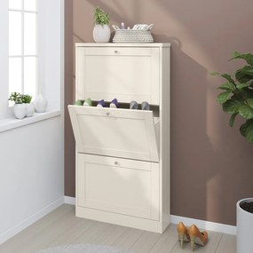 Béžový matný výklopný botník 70x130x19 cm Heide – Støraa