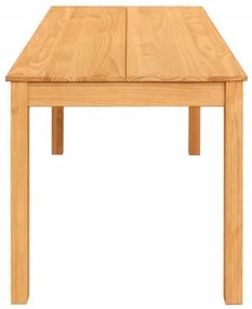 Jídelní stůl pro 4, 6, 8 osob masiv borovice 150x75 TORINO světlý med vosk