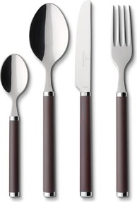 Villeroy&Boch Play! chocolate brown příborová sada 30 ks 270 x 120 x 95 mm