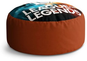 Sablio Taburet Circle League of Legends Glow: 38x48 cm
