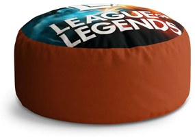 Sablio Taburet Circle League of Legends Glow: 40x50 cm