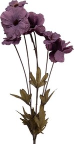Elegantní umělá květina s fialovými květy - 6*8*80 cm