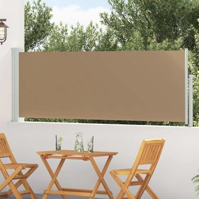 vidaXL Zatahovací boční markýza / zástěna na terasu 100 x 314 cm [42035286] Barva: Šedá