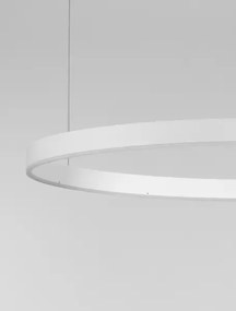 LED lustr Motif 120 bílé stmívatelné
