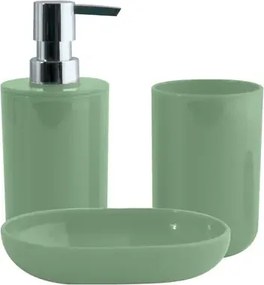 MSV Mýdlenka INAGUA bazalkově zelená / plast / 9,4 × 12,4 × 2,5 cm