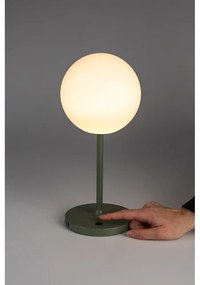 Zelená stmívatelná stolní lampa (výška 33 cm) Hub – White Label