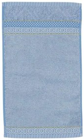 Pip Studio bavlněný froté ručník na ruce Soft Zellige modrošedý 30x50 cm