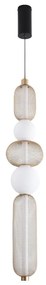 Zuma Line MD2596-5A-3BGT- LED Lustr na lanku SARR 27W/230V 3000-5700K zlatá + DO MD2596-5A-3BGT