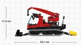 BRIXIES Plus 222.153 Sněžná rolba