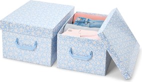 Tchibo - Úložné boxy s víkem, 2 ks