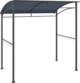Grilovací pavilon Outsunny 215 x 150 x 220 cm, voděodolný zahradní pavilon s klenutou střechou, zahradní altán s háčky, grilovací pavilon, zahradní s…